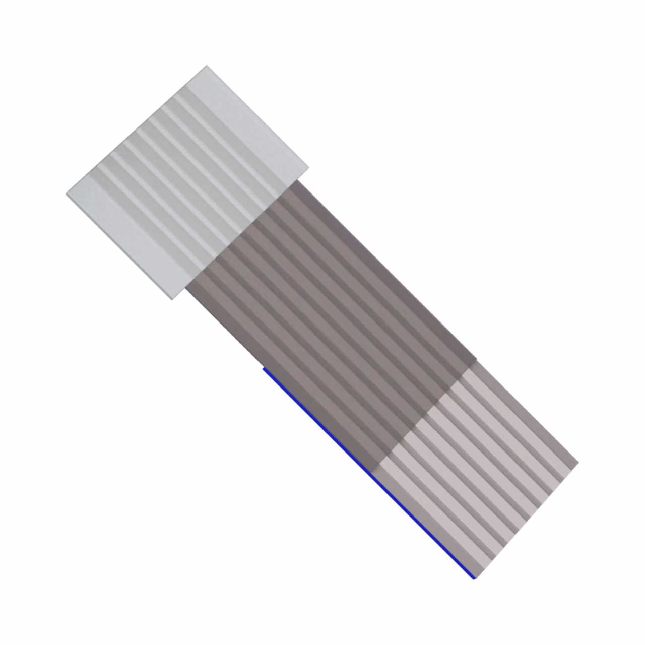 0.50mm Pitch Premo-Flex FFC Jumper, Same Side Contacts (Type A), 305.00mm Cable Length, Tin (Sn) Plating, 8 Circuits, with Shield for sale