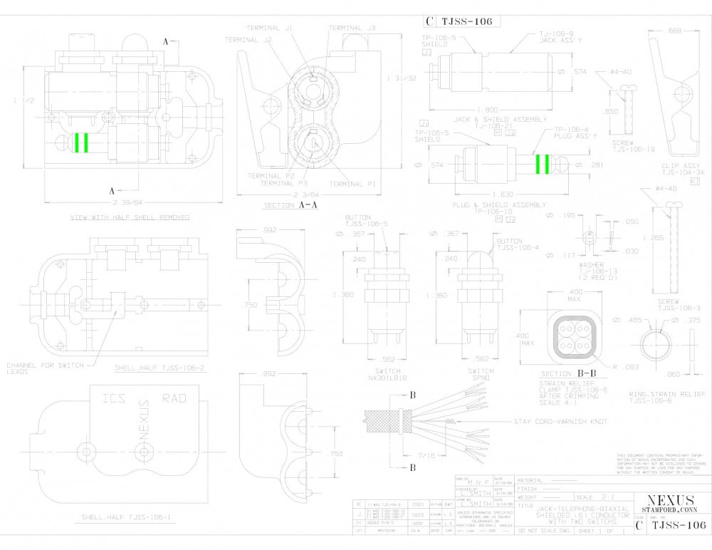 TJSS-106S technical document preview