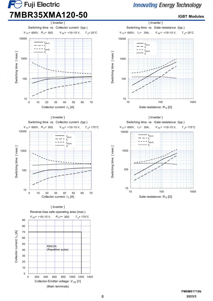 7MBR35XMA120-50 datasheet page 8