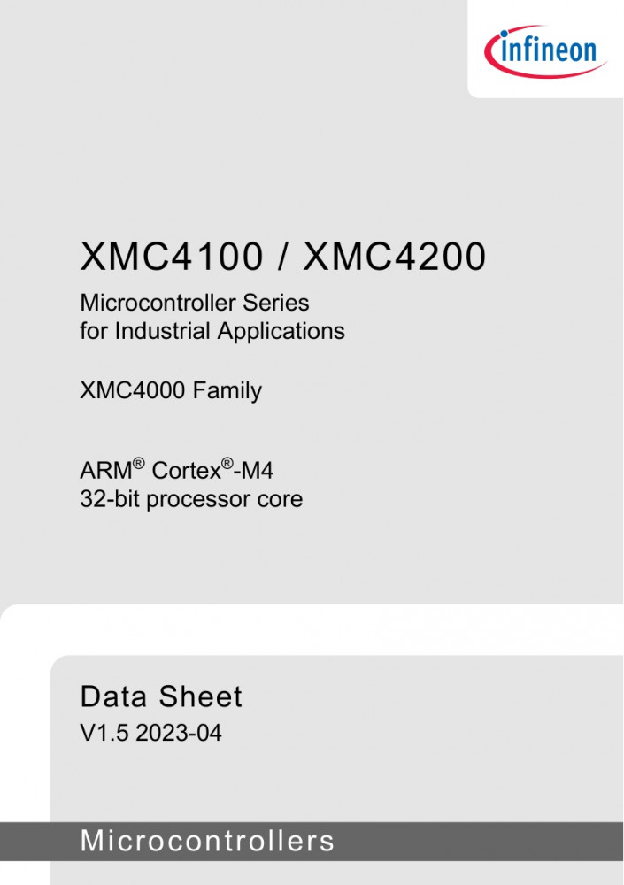 XMC4200 datasheet page 3
