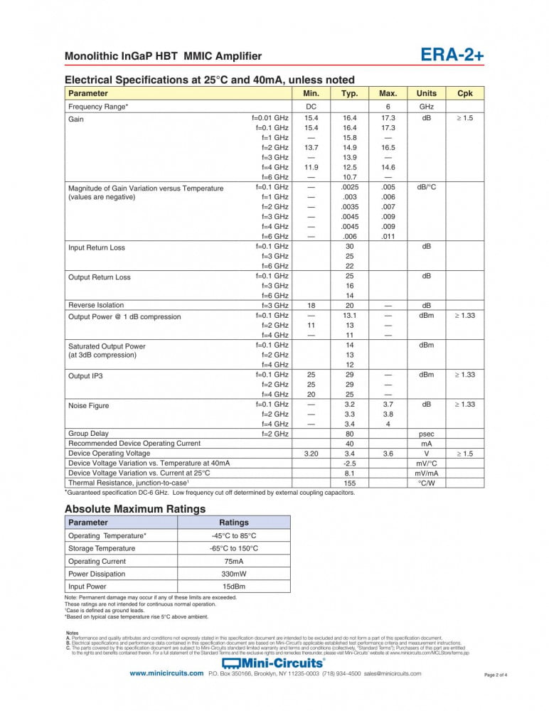 ERA-2+ technical document page 2