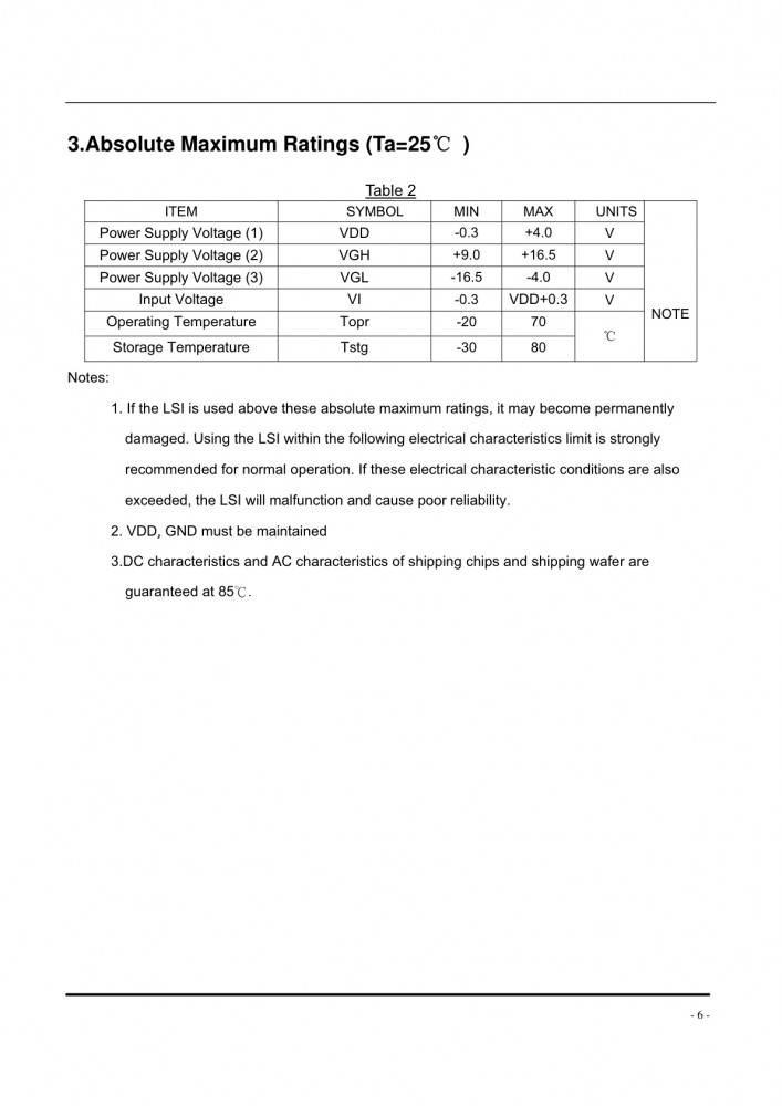 HS28QI084RX datasheet page 6