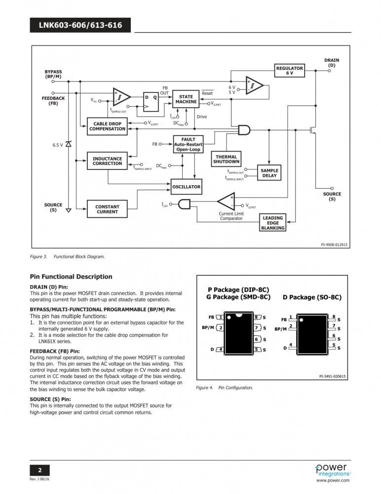 LNK606PG datasheet page 2