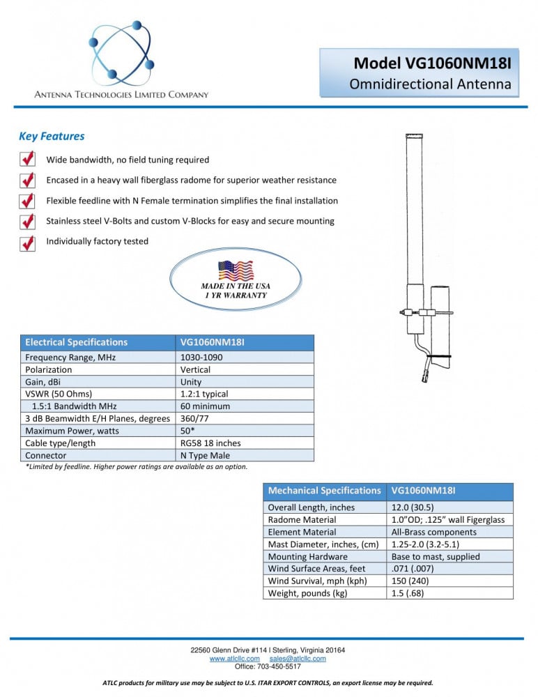 VG1060NM18I technical document preview