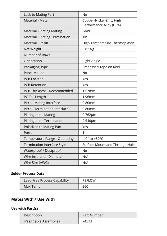 MOLEX 757830236 technical document preview, page 3
