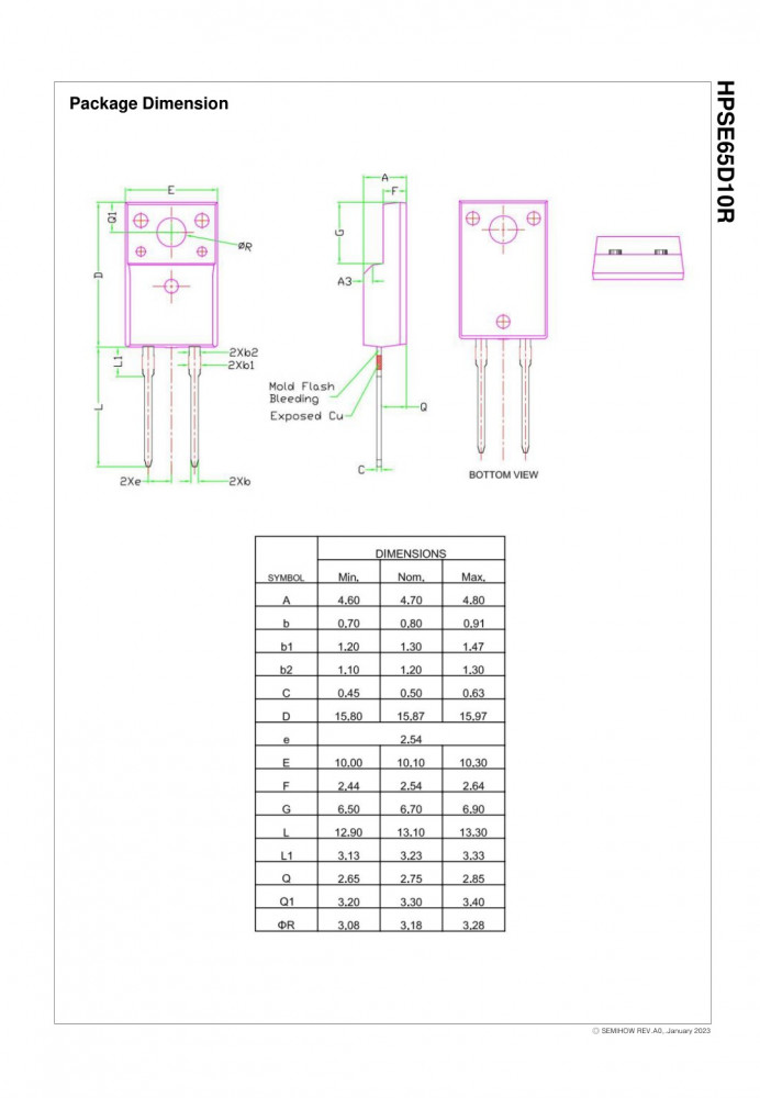 HPSE65D10R technical document page 5
