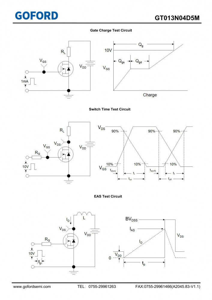 GT013N04D5M datasheet page 3