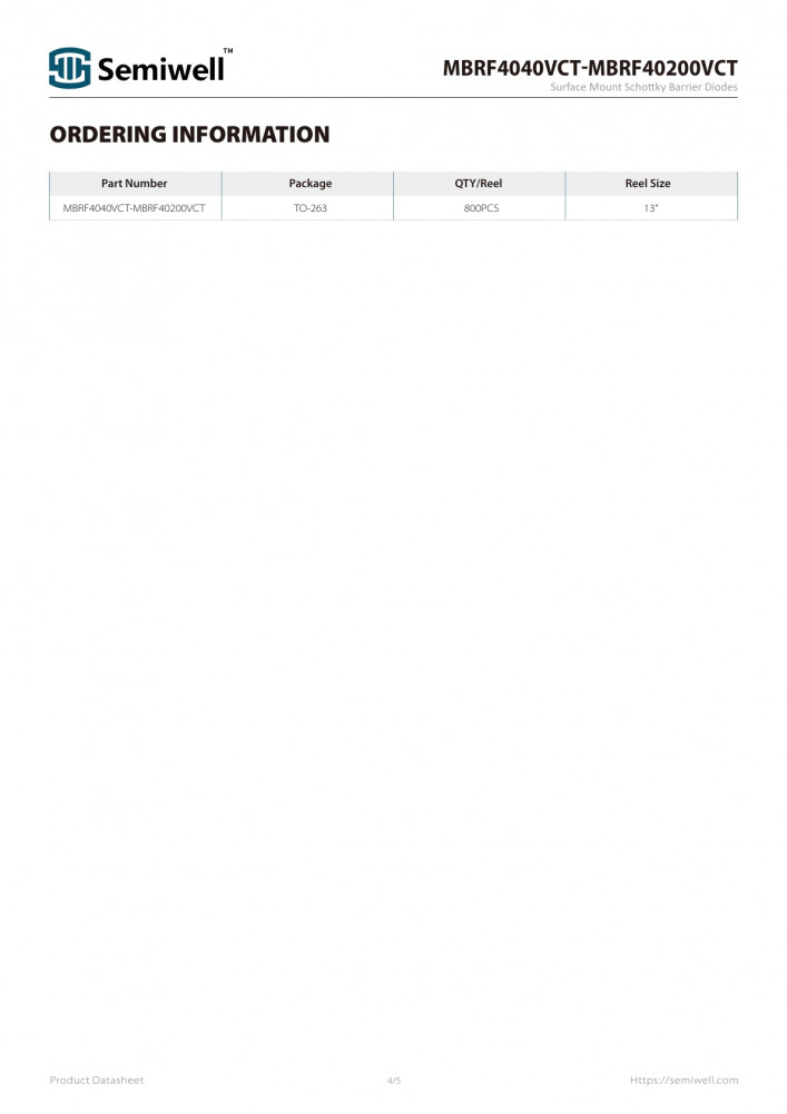 MBRF4060VCT datasheet page 4