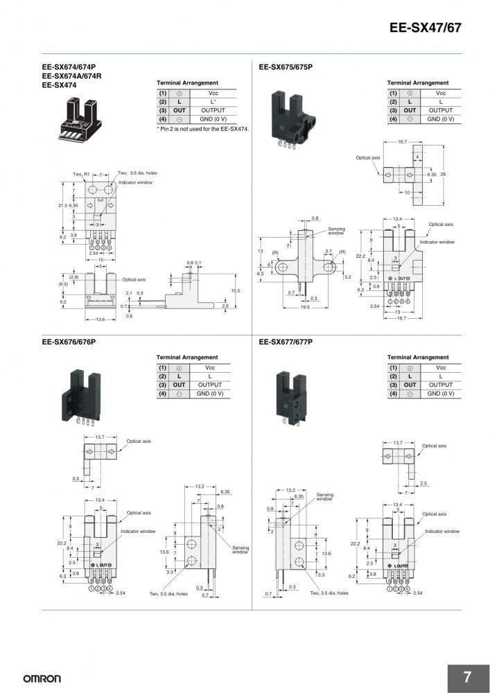 OMRON EE-SX672-WR 1M datasheet page 7