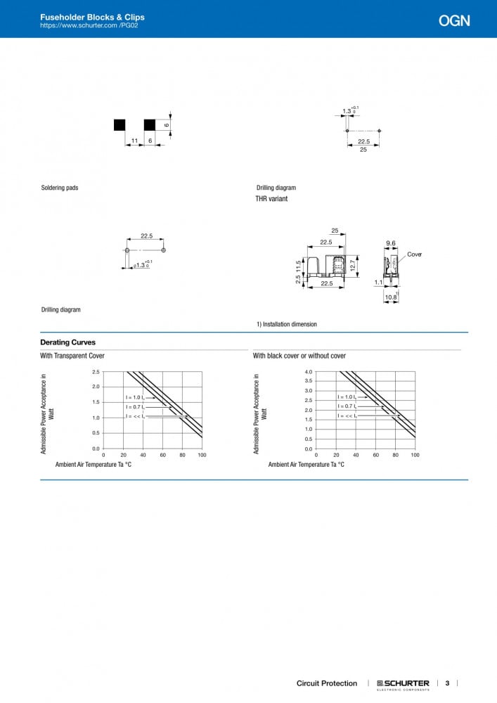 SCHURTER 0031.8211 datasheet page 3
