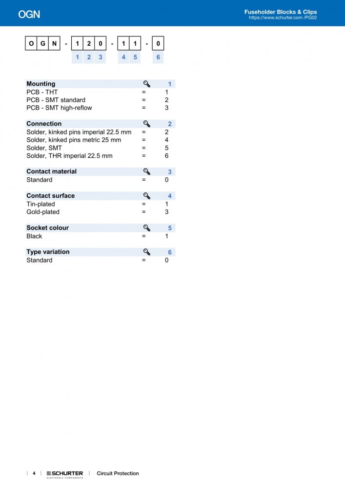 SCHURTER 0031.8211 datasheet page 4