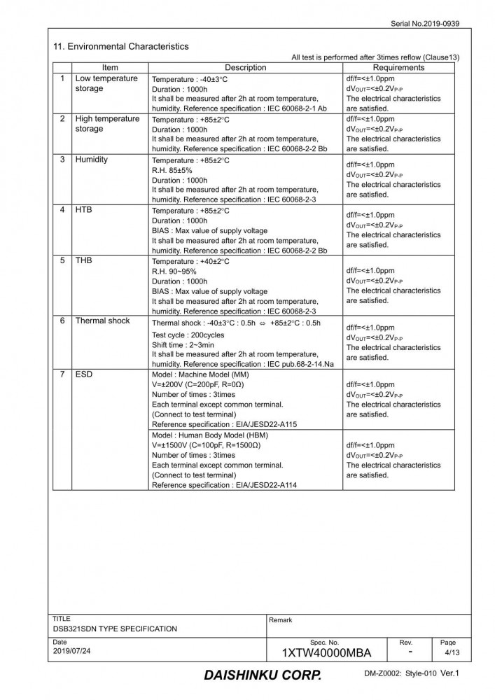 KDS specification page 5