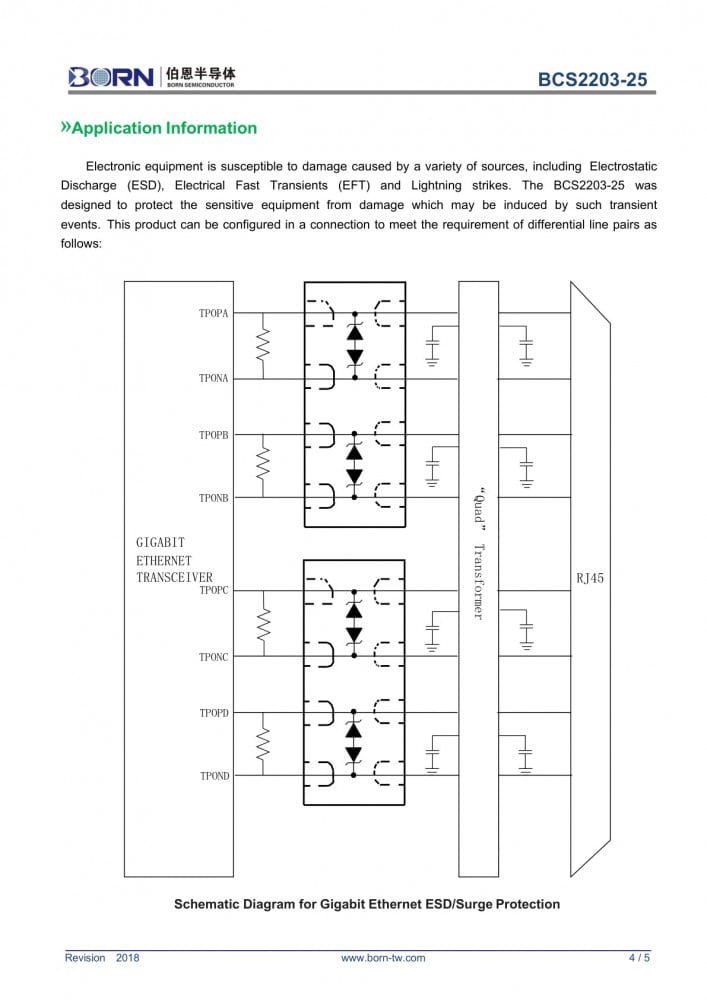 BCS2203-25 datasheet page 4
