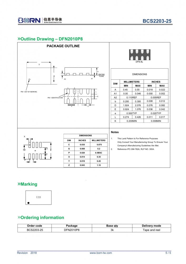 BCS2203-25 datasheet page 5