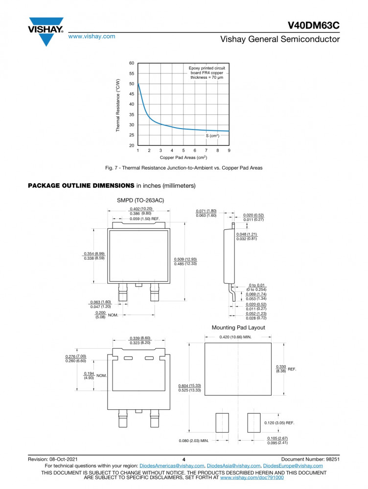 V40DM63C datasheet page 4
