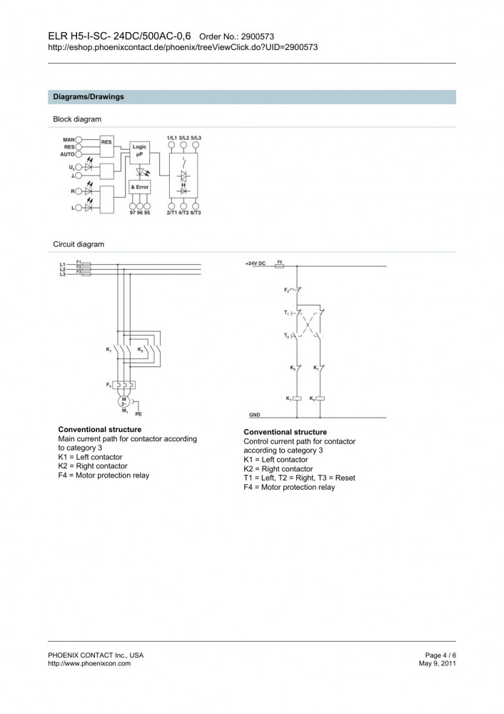 Phoenix Contact 2900573 technical document page 4