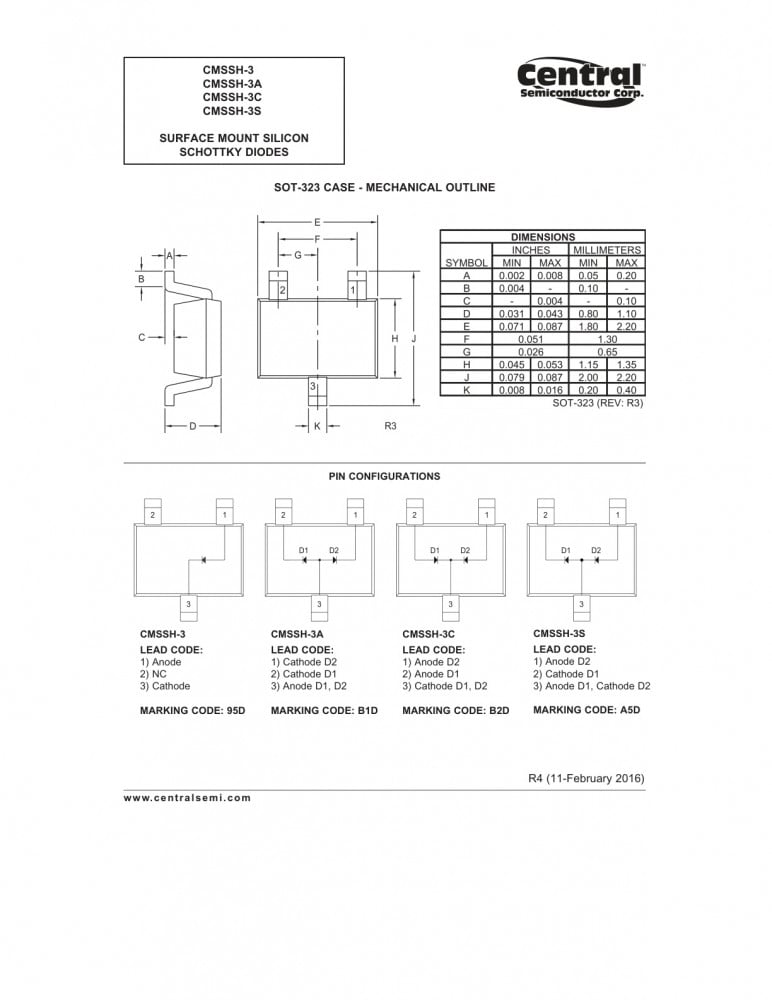 CMSSH-3 series datasheet page 2