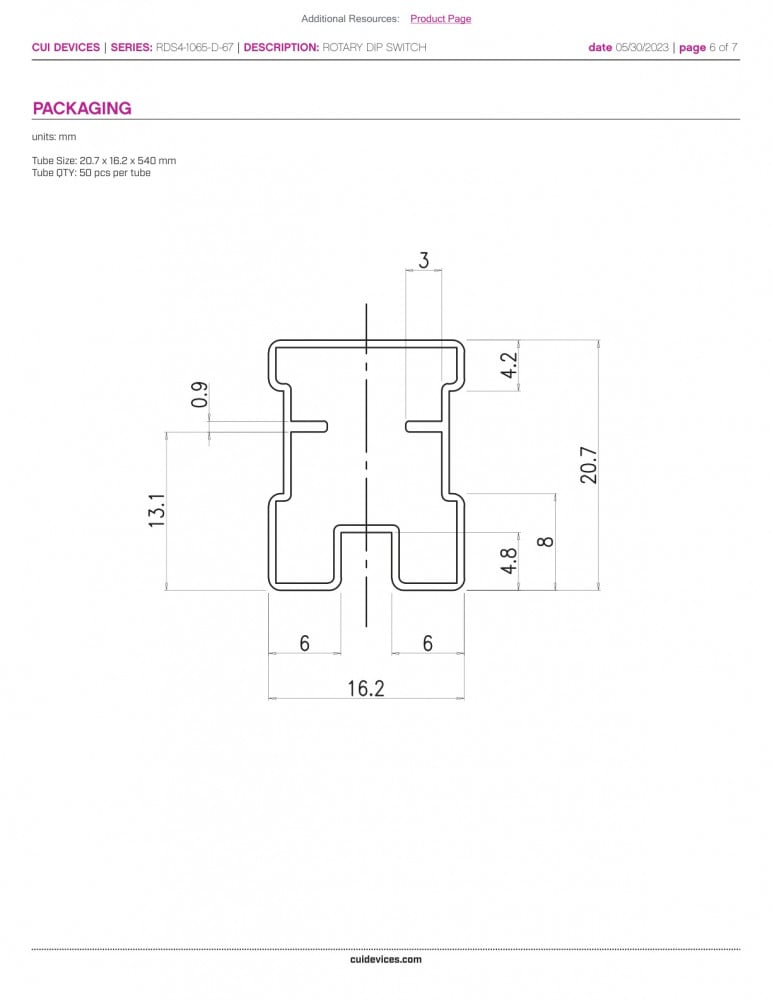 RDS4 series datasheet page 6