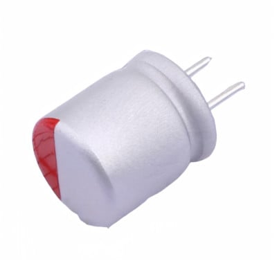 Man Yue Tech ULR108M1AF1ARR Aluminum-Polymer Capacitor