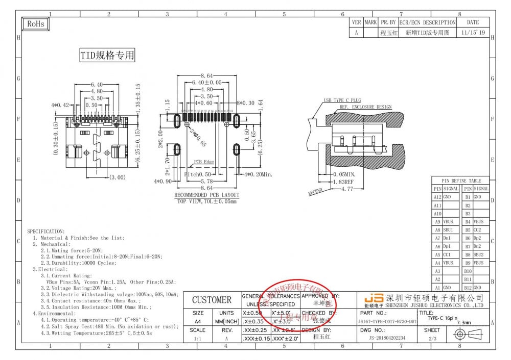 JUSHUO JS16T-TYPE-C017-H730-DWT document page 3