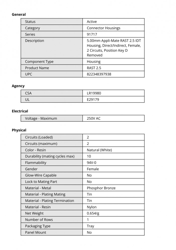 917170006 technical document preview, page 2