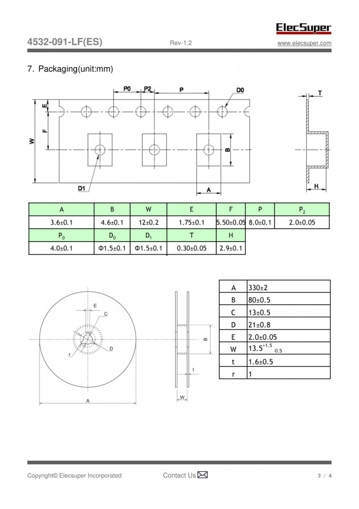 4532-091-LF(ES) datasheet page 3