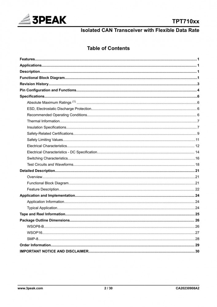 TPT71044-SOAR datasheet page 2