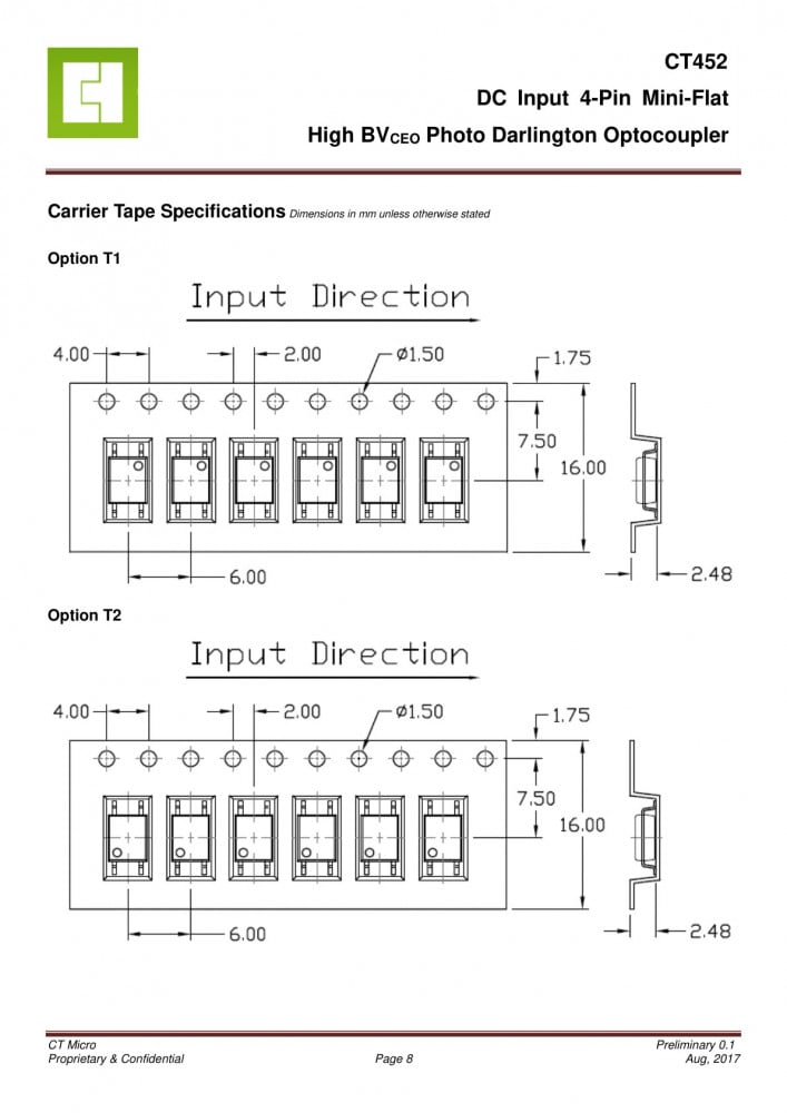 CT452(T1) datasheet page 8