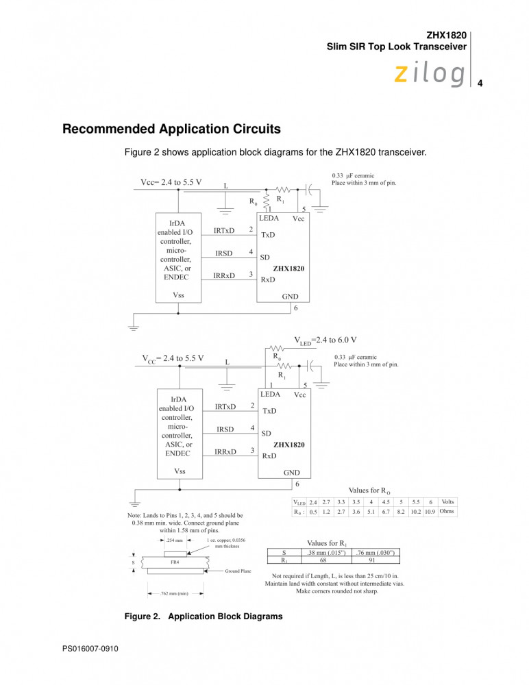ZHX1820 datasheet page 7