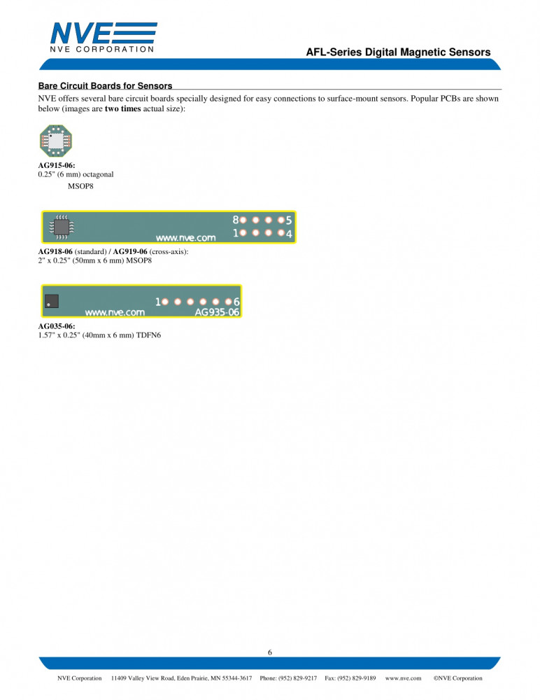 AFL-Series datasheet page 6