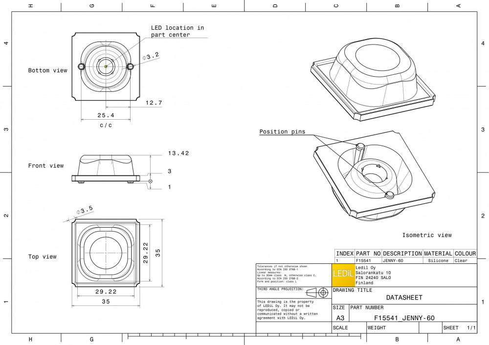 JENNY-60 technical drawing preview