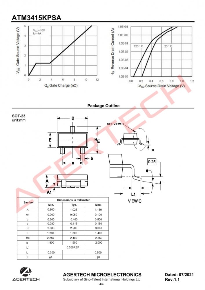ATM3415KPSA datasheet page 4