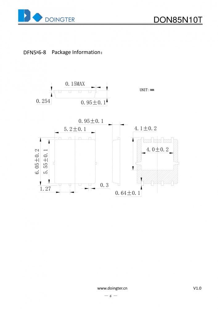 DON85N10T datasheet page 6