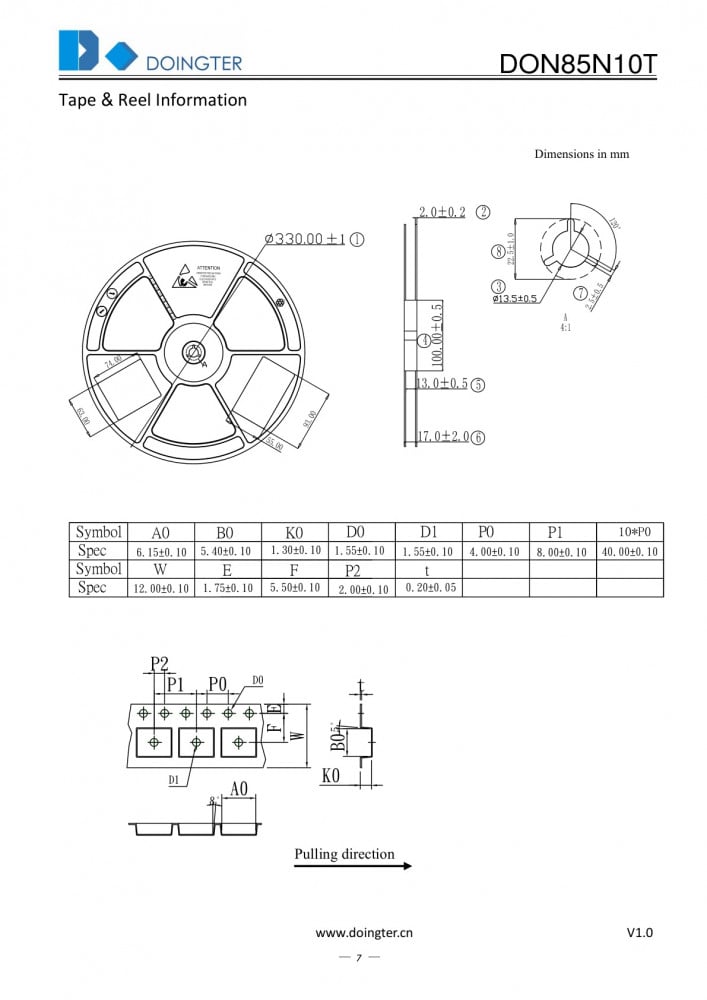 DON85N10T datasheet page 7