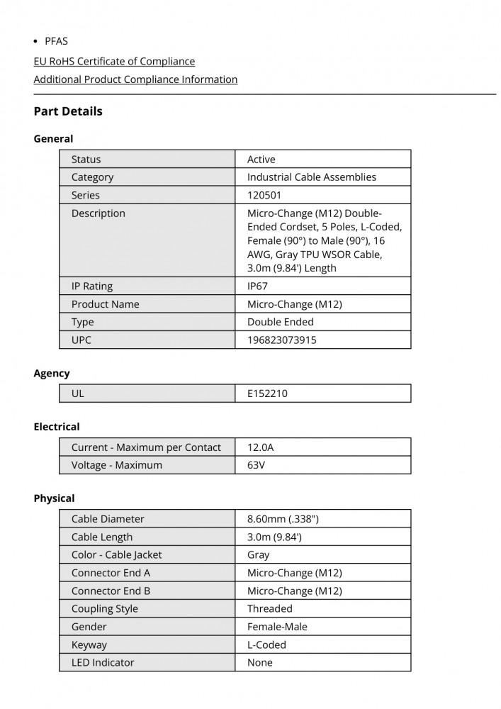 MOLEX 1205010227 product drawing page 2