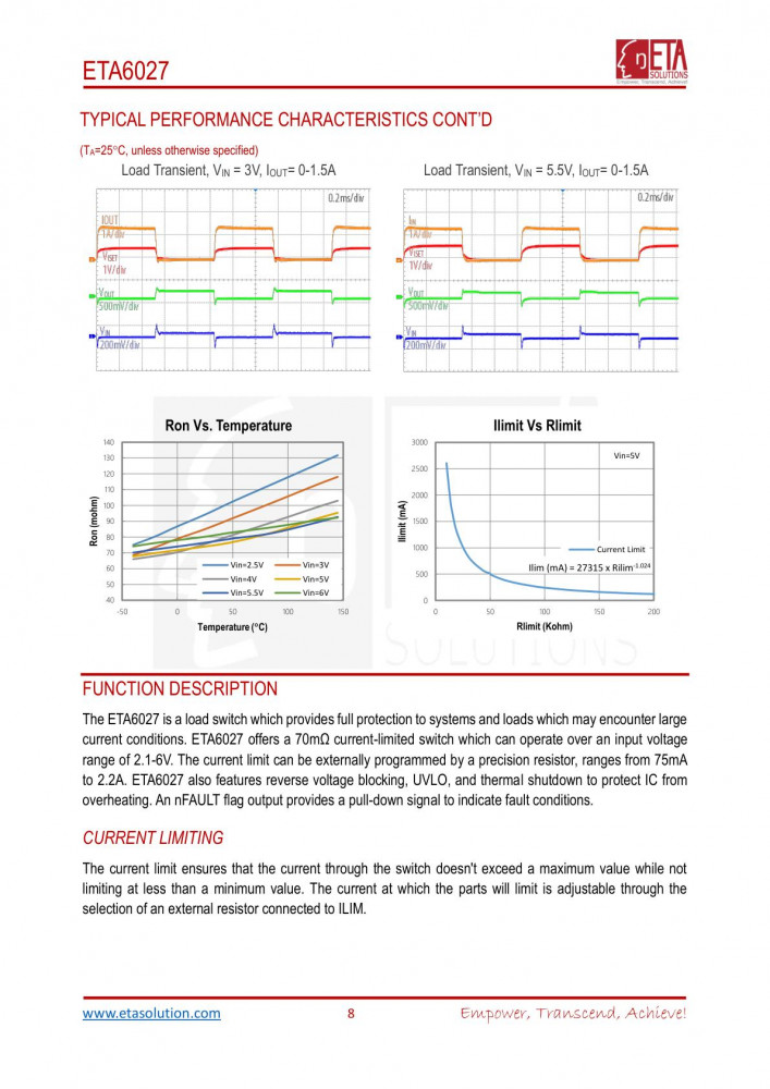 ETA6027 datasheet page 8