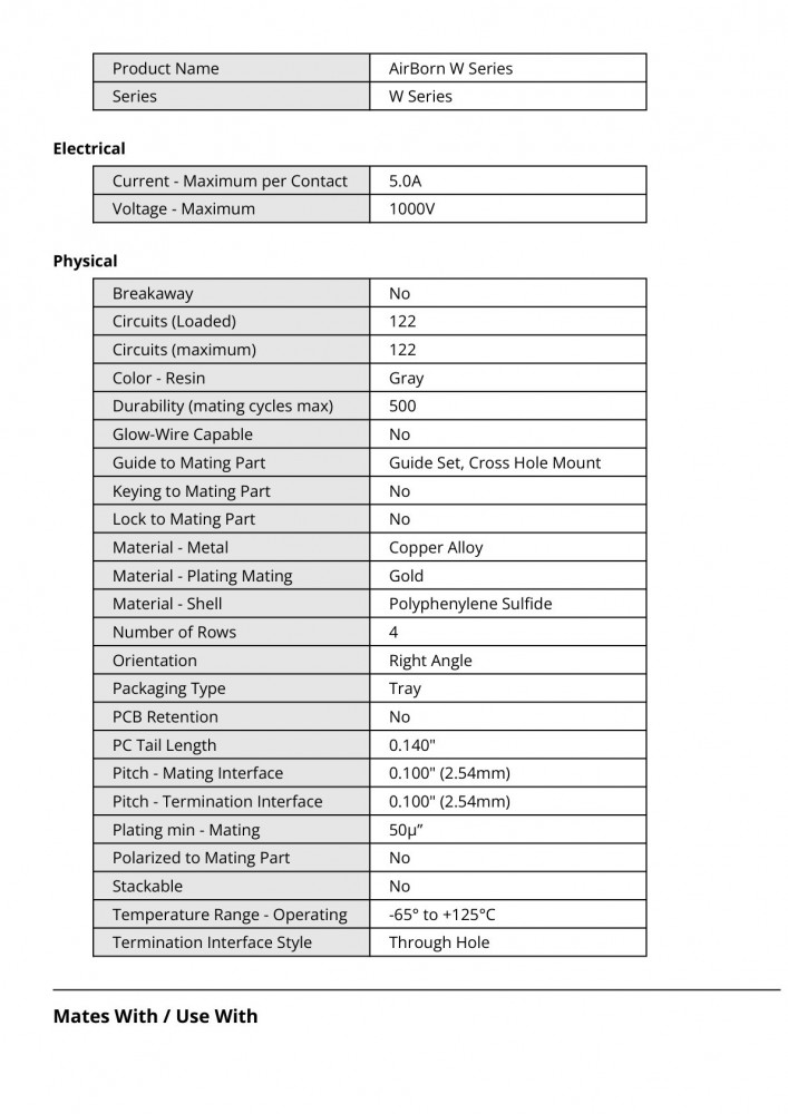 WRD122PR9SYCL technical document image 2