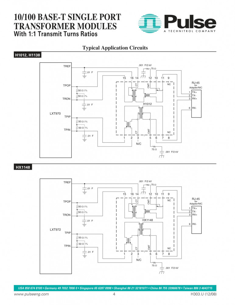 HX1148 technical document page 4