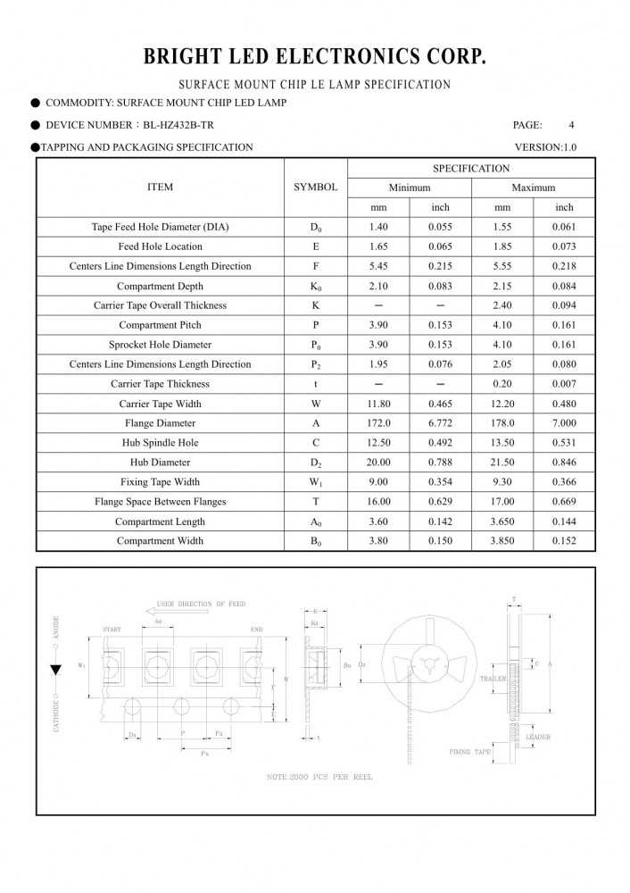 BL-HZ432B-TRB specification page 3