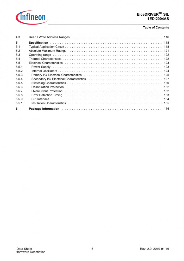 1EDI2004AS datasheet page 6
