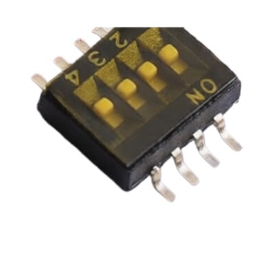 DORABO DM-4P-BK-LTR DIP Switch