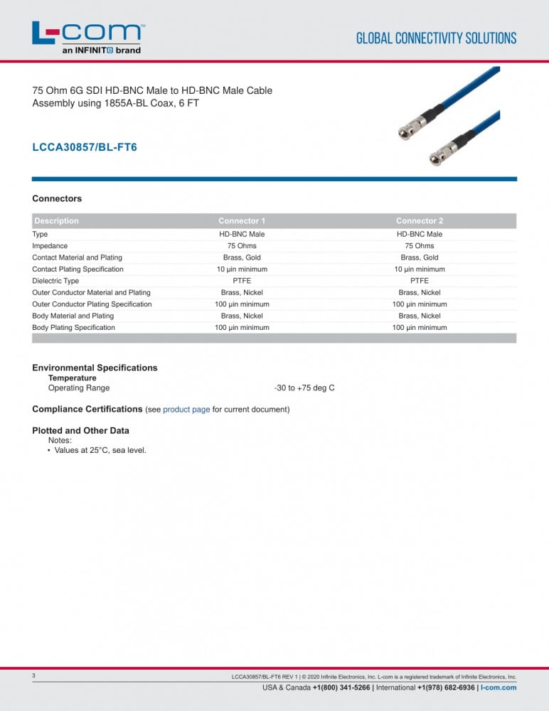 LCCA30857/BL-FT6 technical document page 3