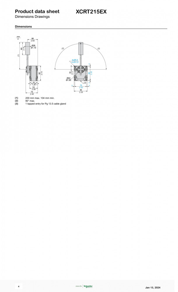 XCRT215EX documentation page 4