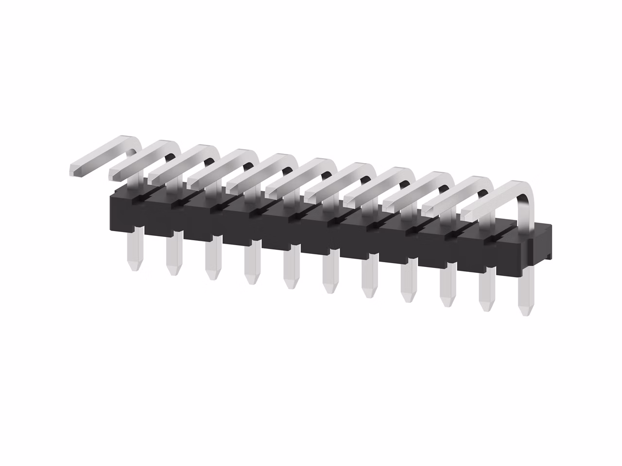 KK 396 Breakaway Header, Vertical, 11 Circuits, Matte Tin (Sn) Plating