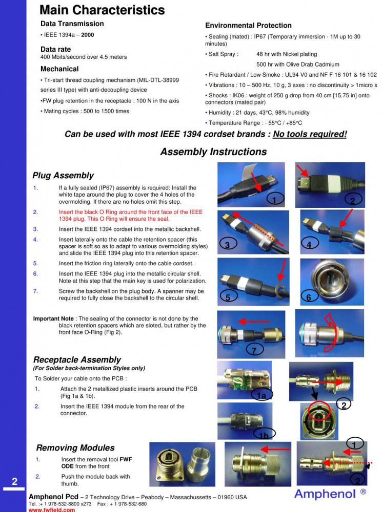 FW Field TV technical document image, page 2