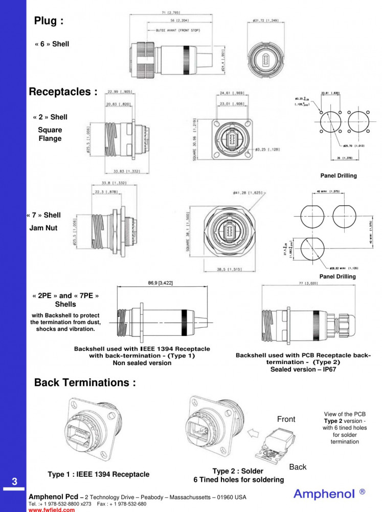 FW Field TV technical document image, page 3