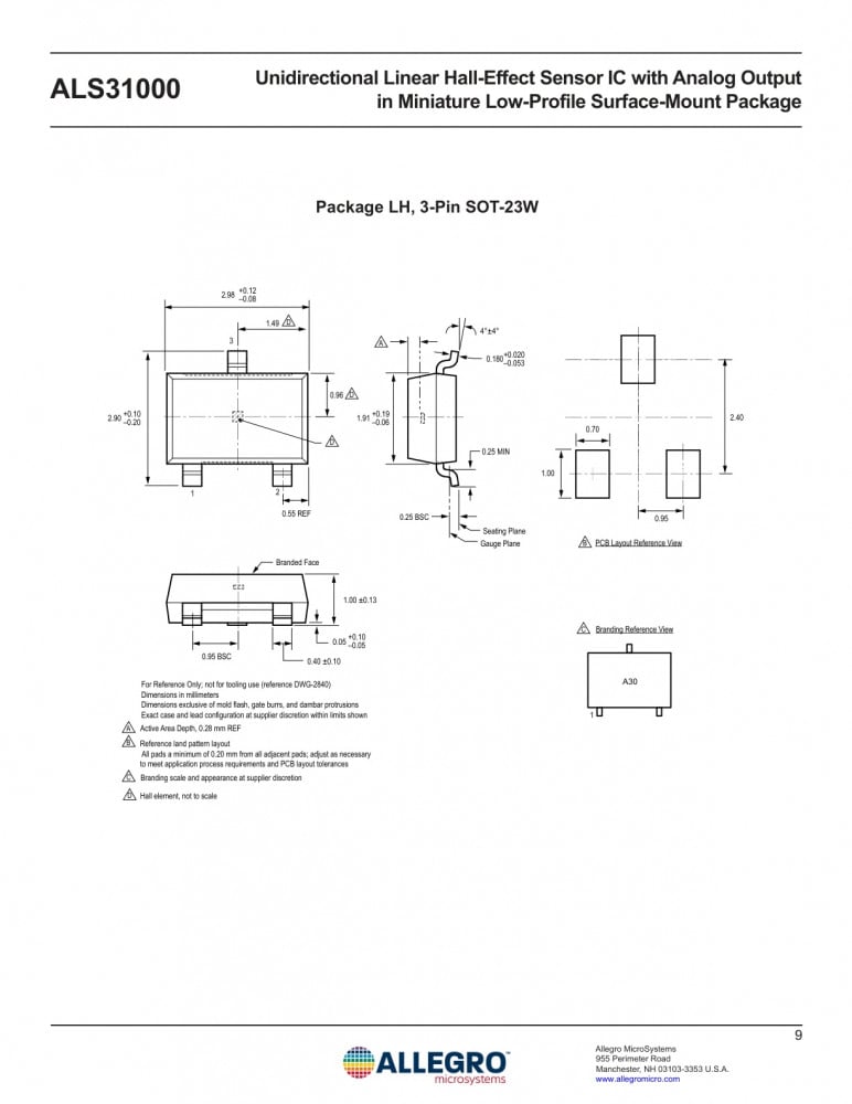 ALS31000 datasheet page 9