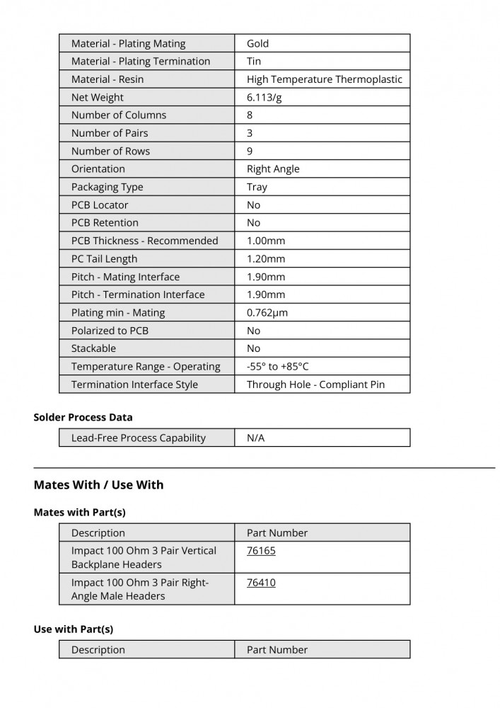 MOLEX 761701038 technical document image 3