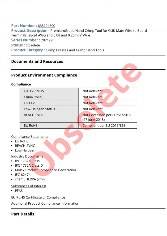 638194600 tooling document page 1