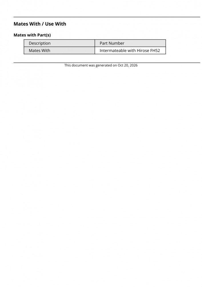 MOLEX 173520606 technical drawing preview, page 3